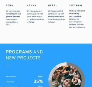 Non Profit Organization | Free flyer template - Piktochart