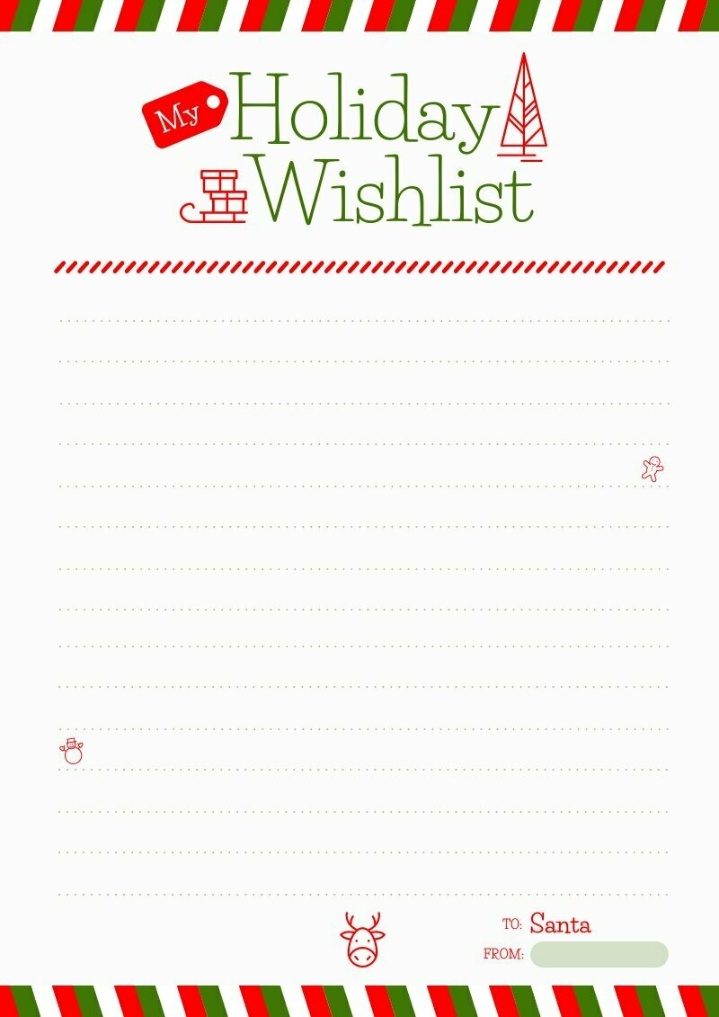 Holiday Wish List Free Flyer Template Piktochart Holiday Wish List Free Flyer Template Piktochart