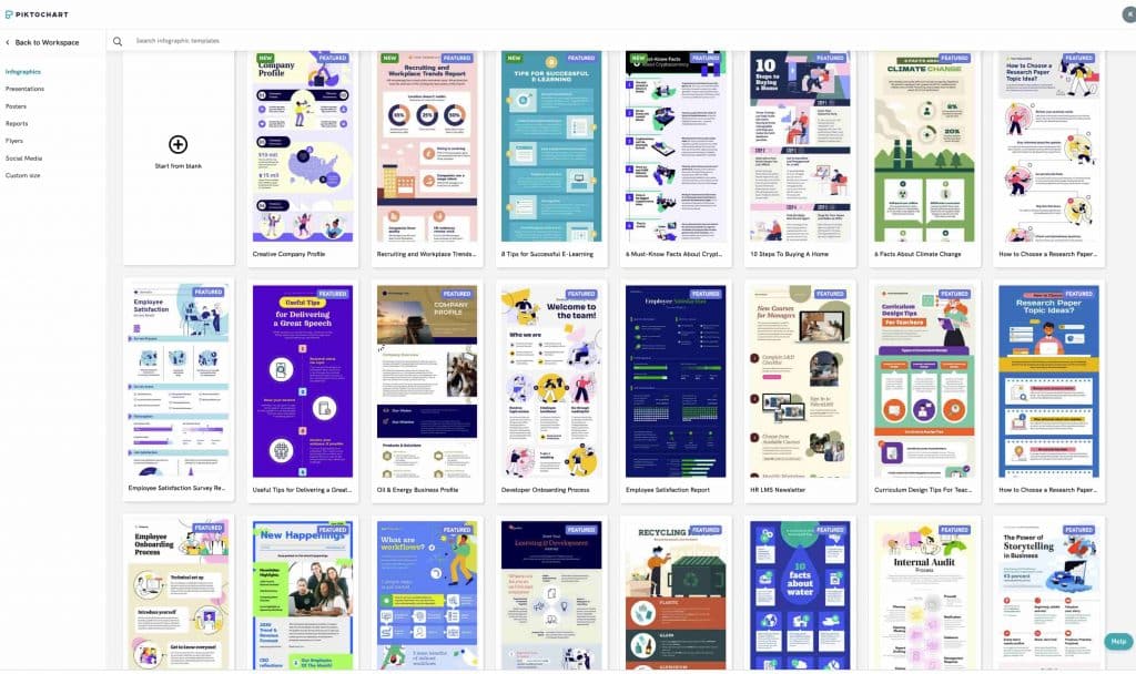 A Student’s Guide to Getting Started with Piktochart