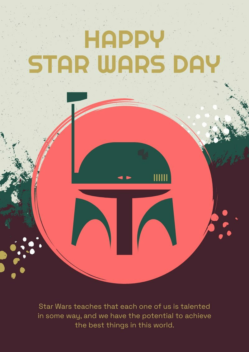Star Wars Day Poster - Piktochart