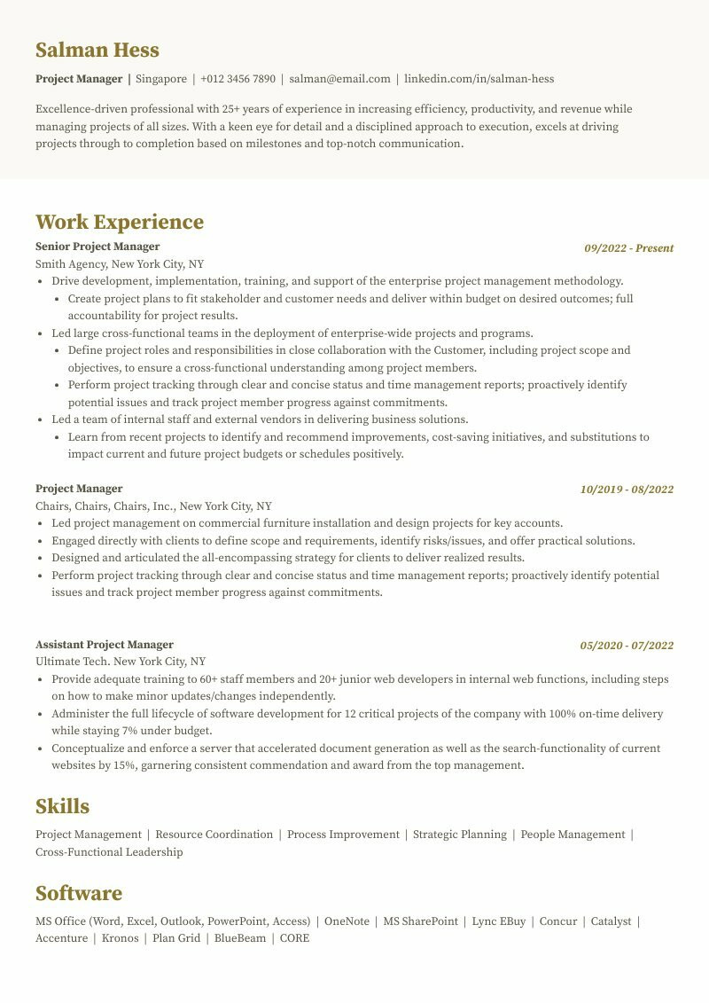 How To Write A Resume With No Working Experience Piktochart