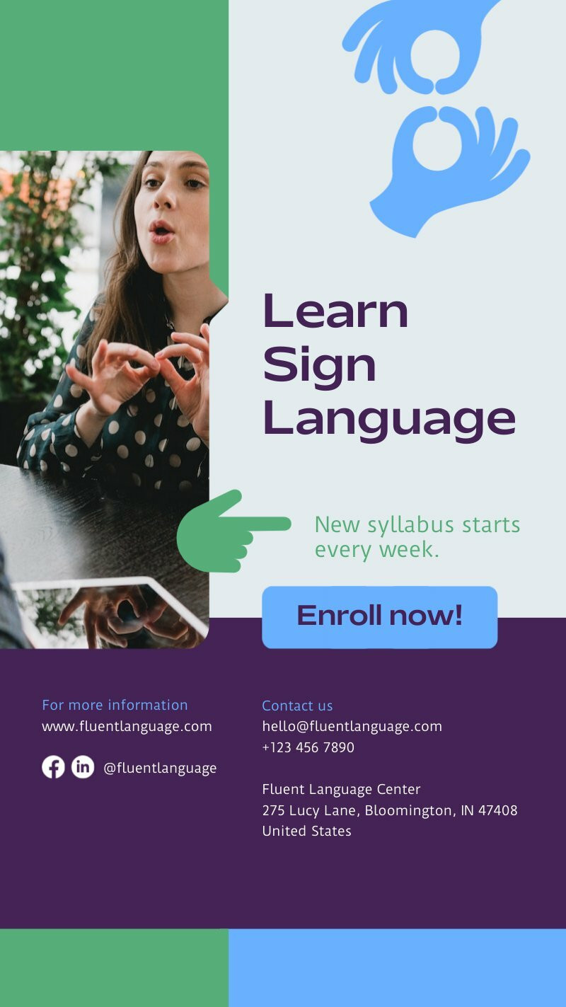 Workshop Invitation Instagram Story - Piktochart