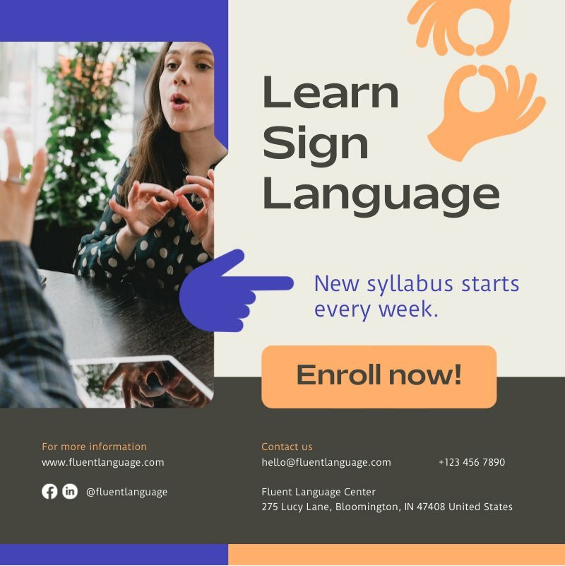 Workshop Invitation Instagram Post - Piktochart