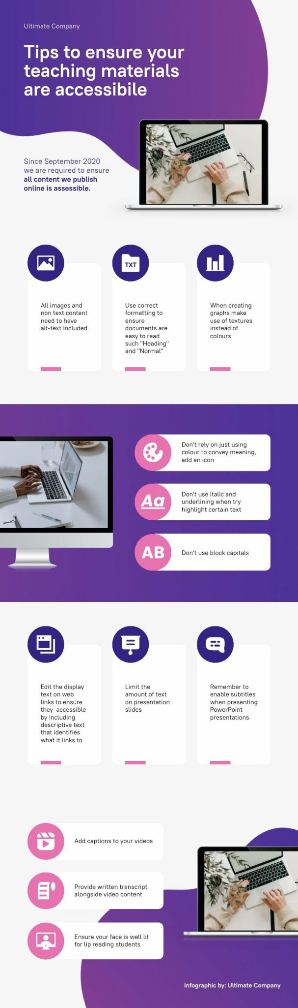 Accessibility in Education Infographic | Free Infographic Template ...