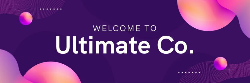 Purple Aesthetic Header | Free Banner Template - Piktochart