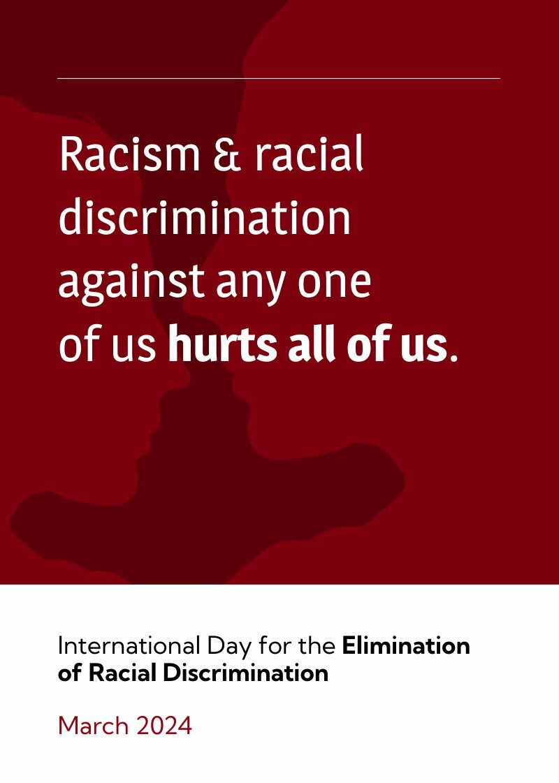 Elimination of Racial Discrimination Day - Piktochart