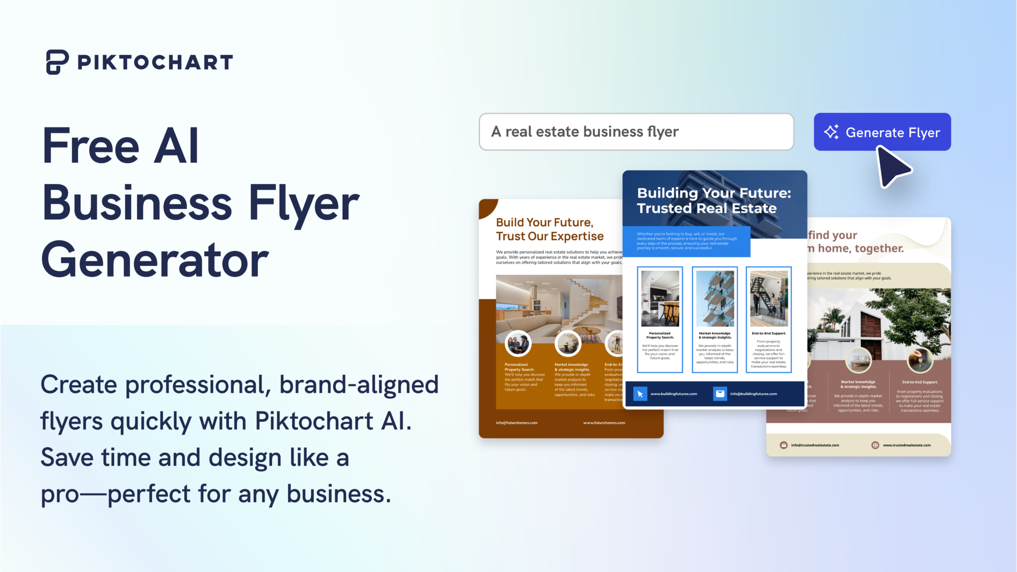 AI Business Flyer Generator – Professional flyers made easy