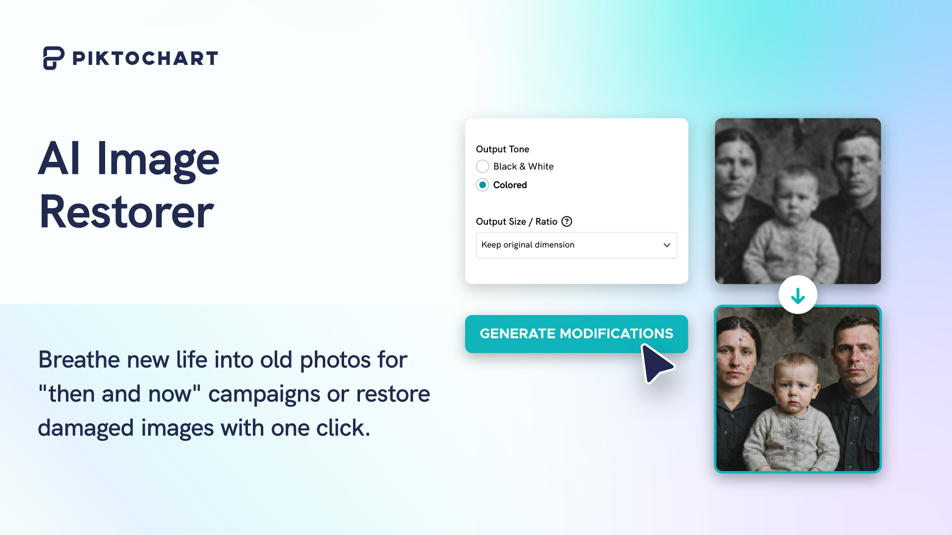 AI Image Restorer – One-Click Photo Revival